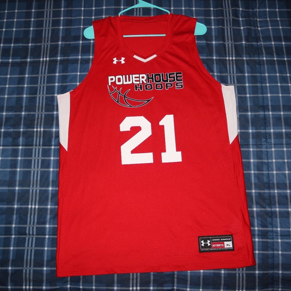 Under Armour Power House Hoops Basketball Jersey - Gem